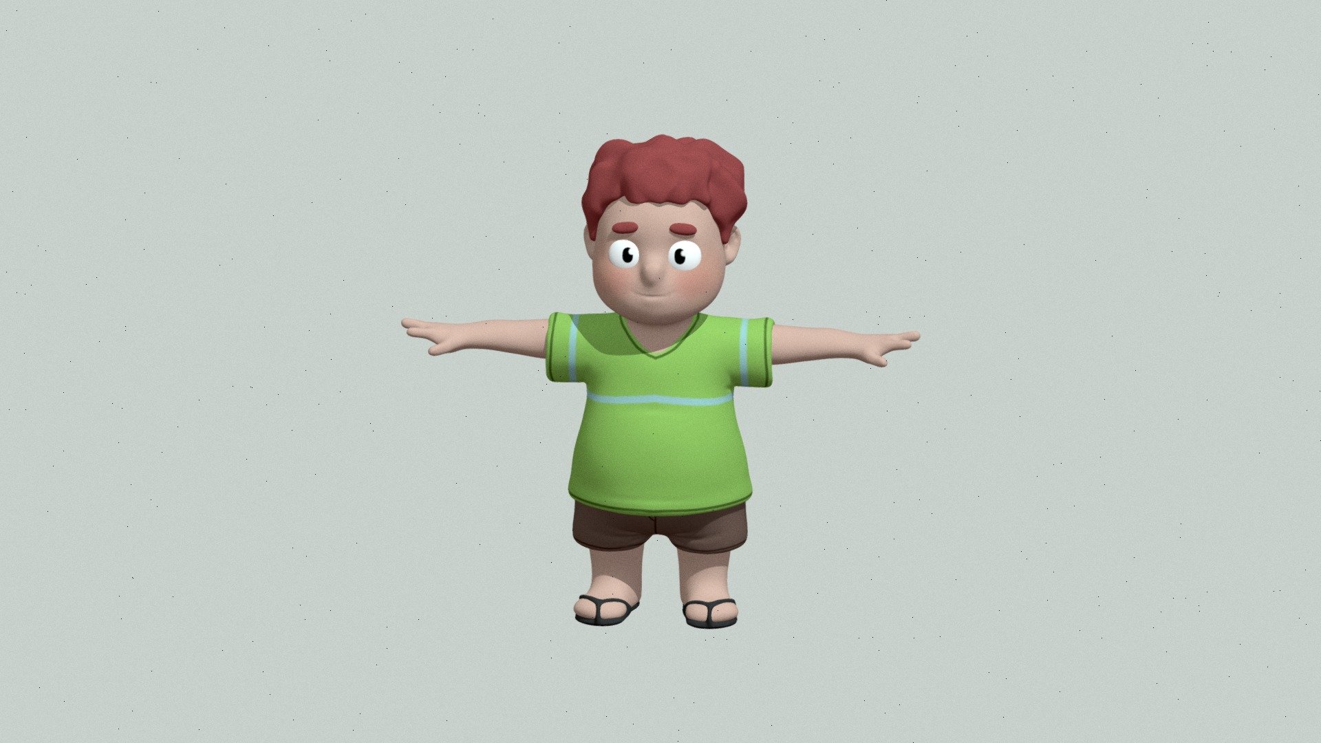 REMO_CARTOON CHARACTER - Download Free 3D model by J. Flores Romero ...