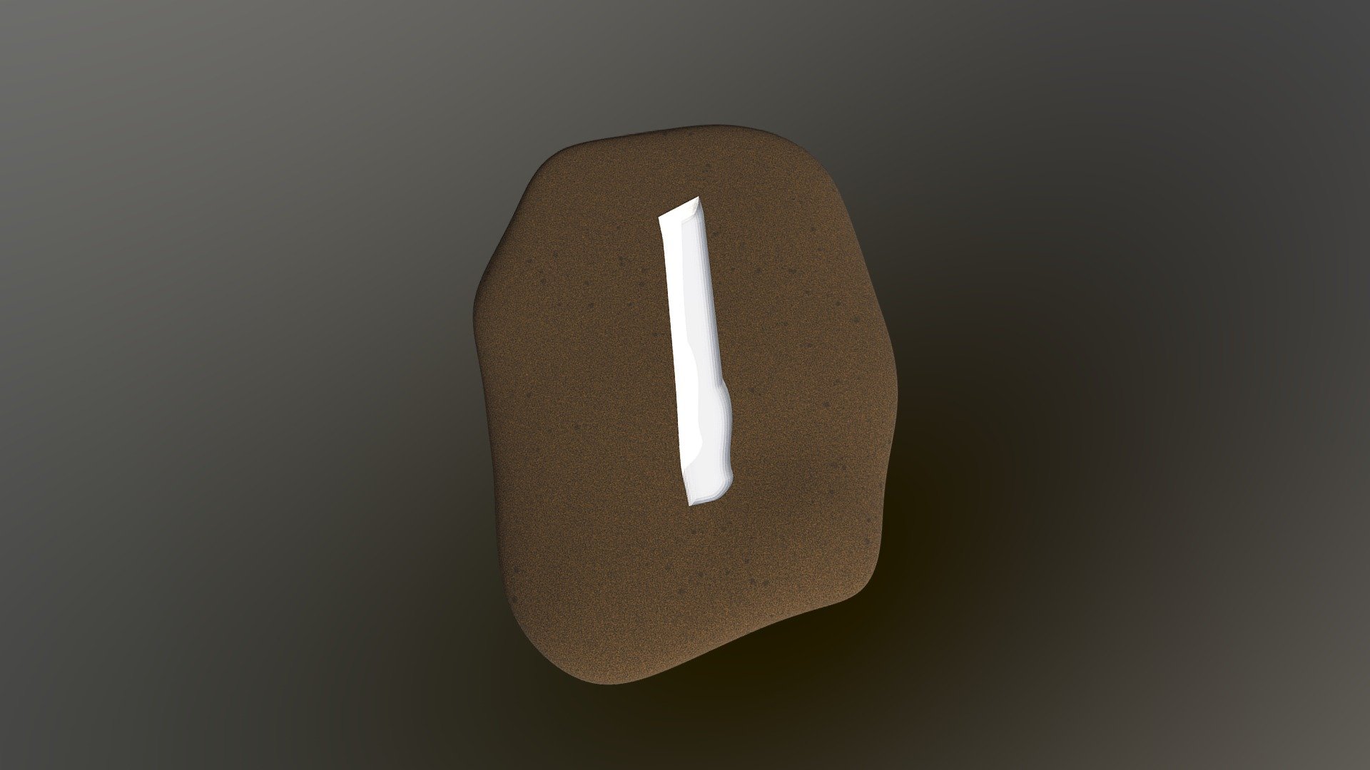 Isa Rune - 3D model by AlexisAbbott [9a05a9e] - Sketchfab