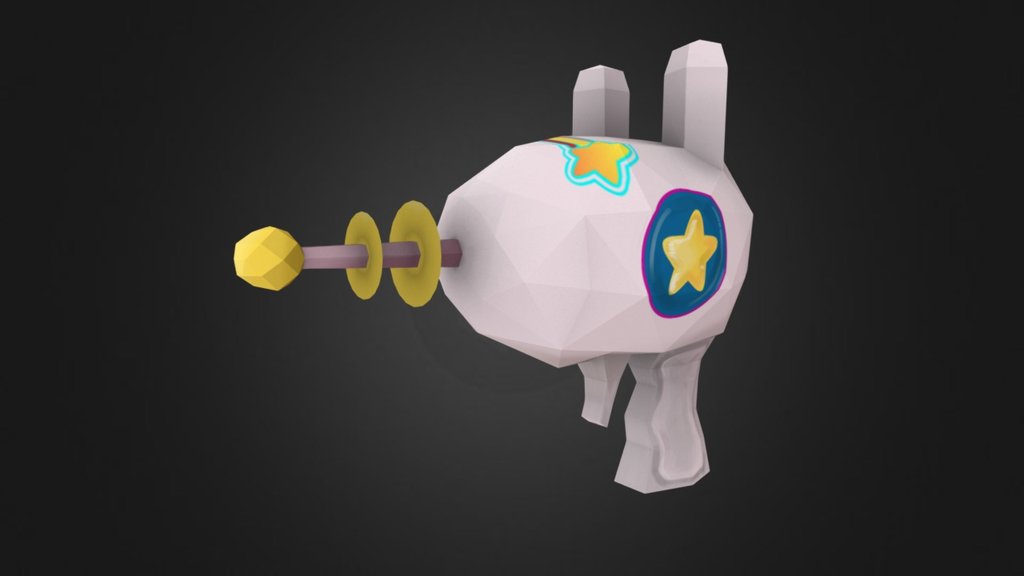 BABA GUN - 3D model by yannjieer [9a066bb] - Sketchfab