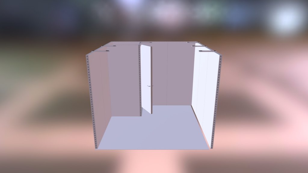 BOOTH 02_with infills - 3D model by beMatrix [9a075d1] - Sketchfab