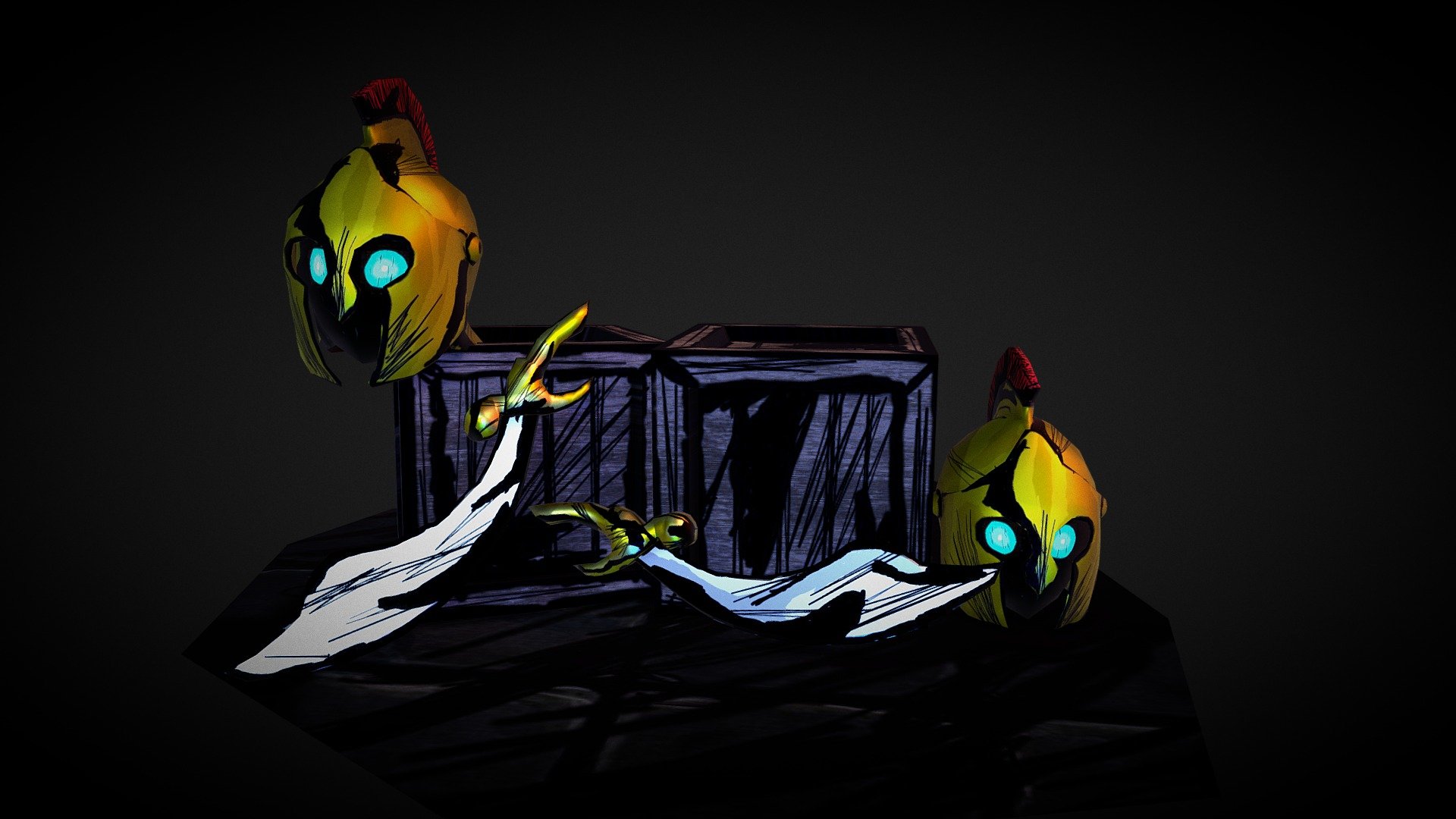 Insane test- referencia 2 - 3D model by knnambu [9a08abd] - Sketchfab