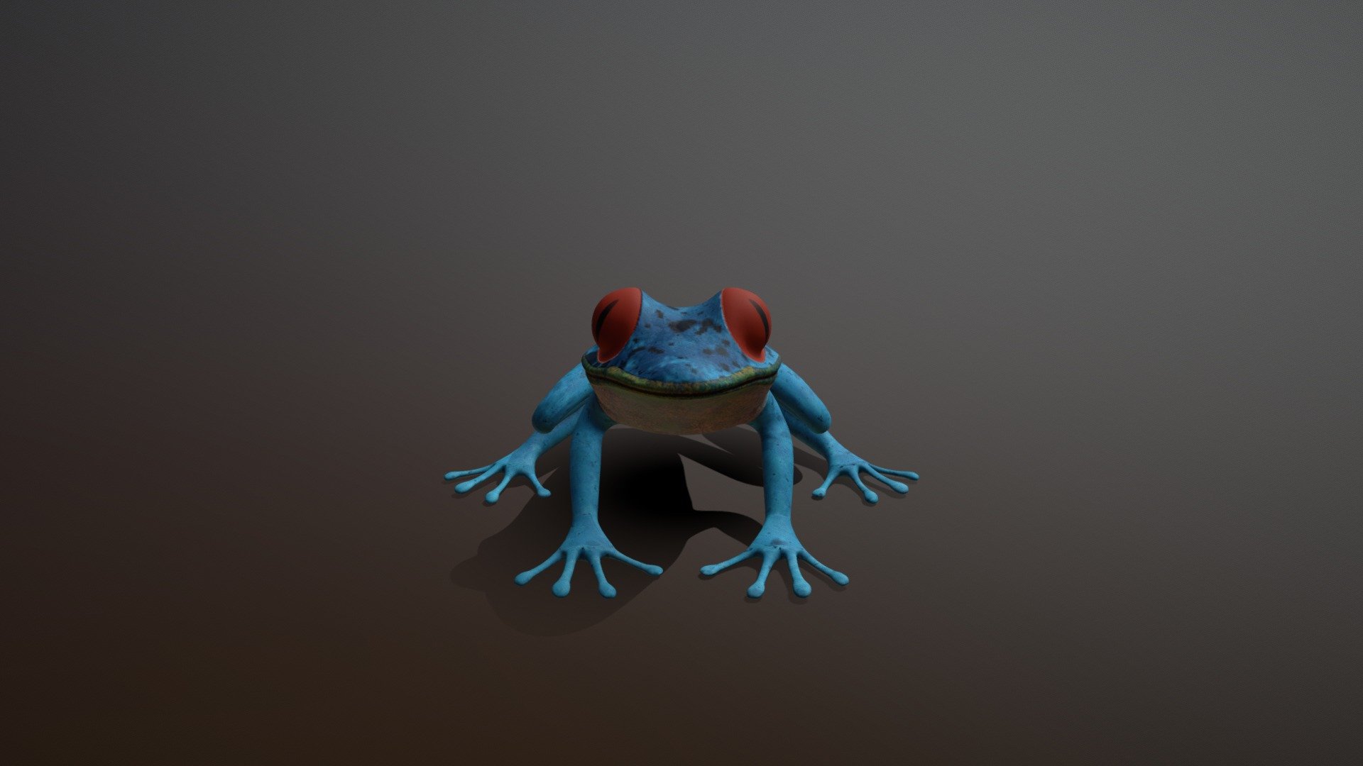 Frog - 3D model by Alex Iglesias (@alexiglesias) [9a0aff7] - Sketchfab