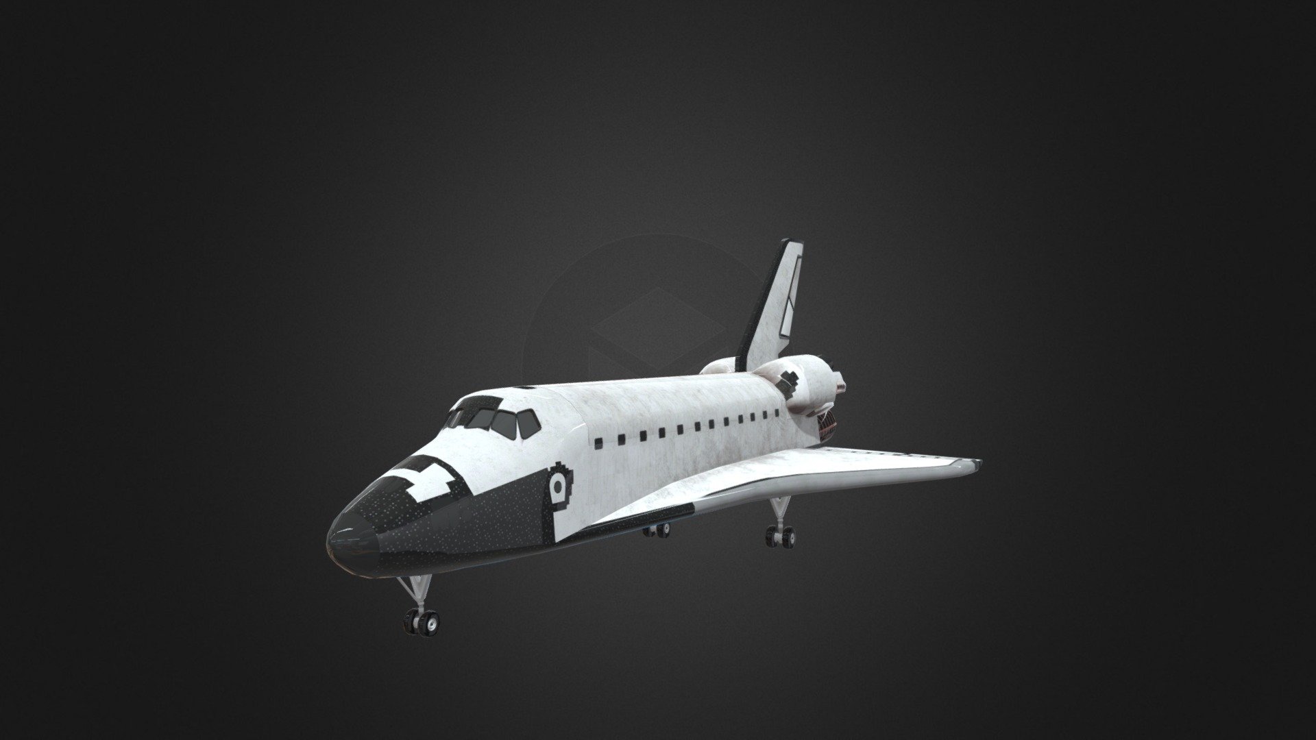 Space shuttle - Download Free 3D model by AdityaAmbatkar ...