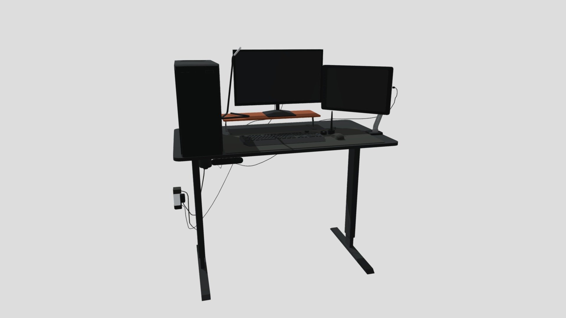 Desktop PC - 3D model by ArtsByLut [9a0ee7d] - Sketchfab
