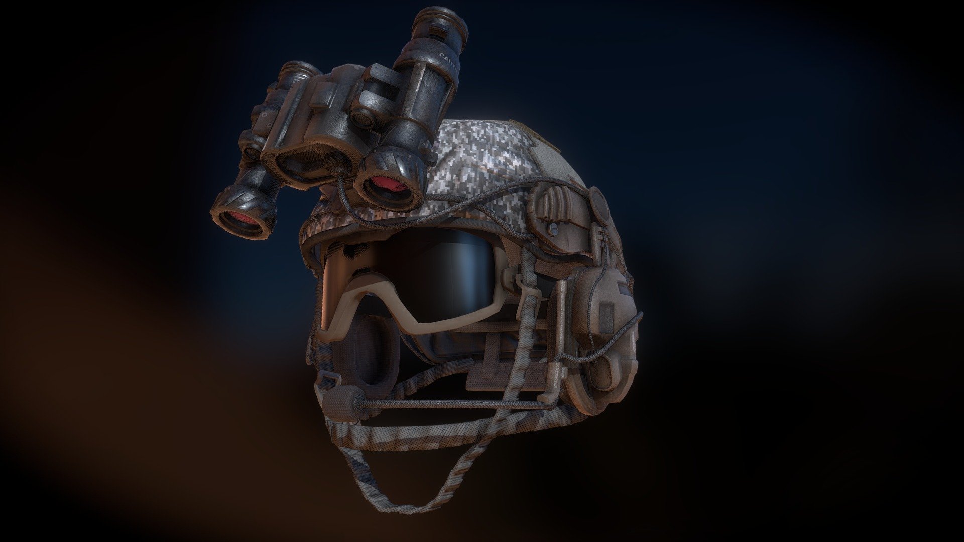 tactical helmet - Download Free 3D model by Sergeydesign09 [9a0f198 ...