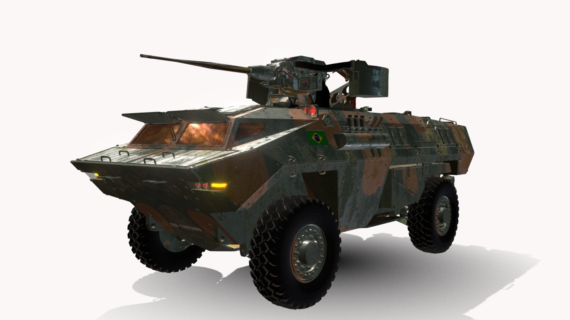 MRAP BR 4X4 10$ - 3D model by lm9241221 [9a109a0] - Sketchfab