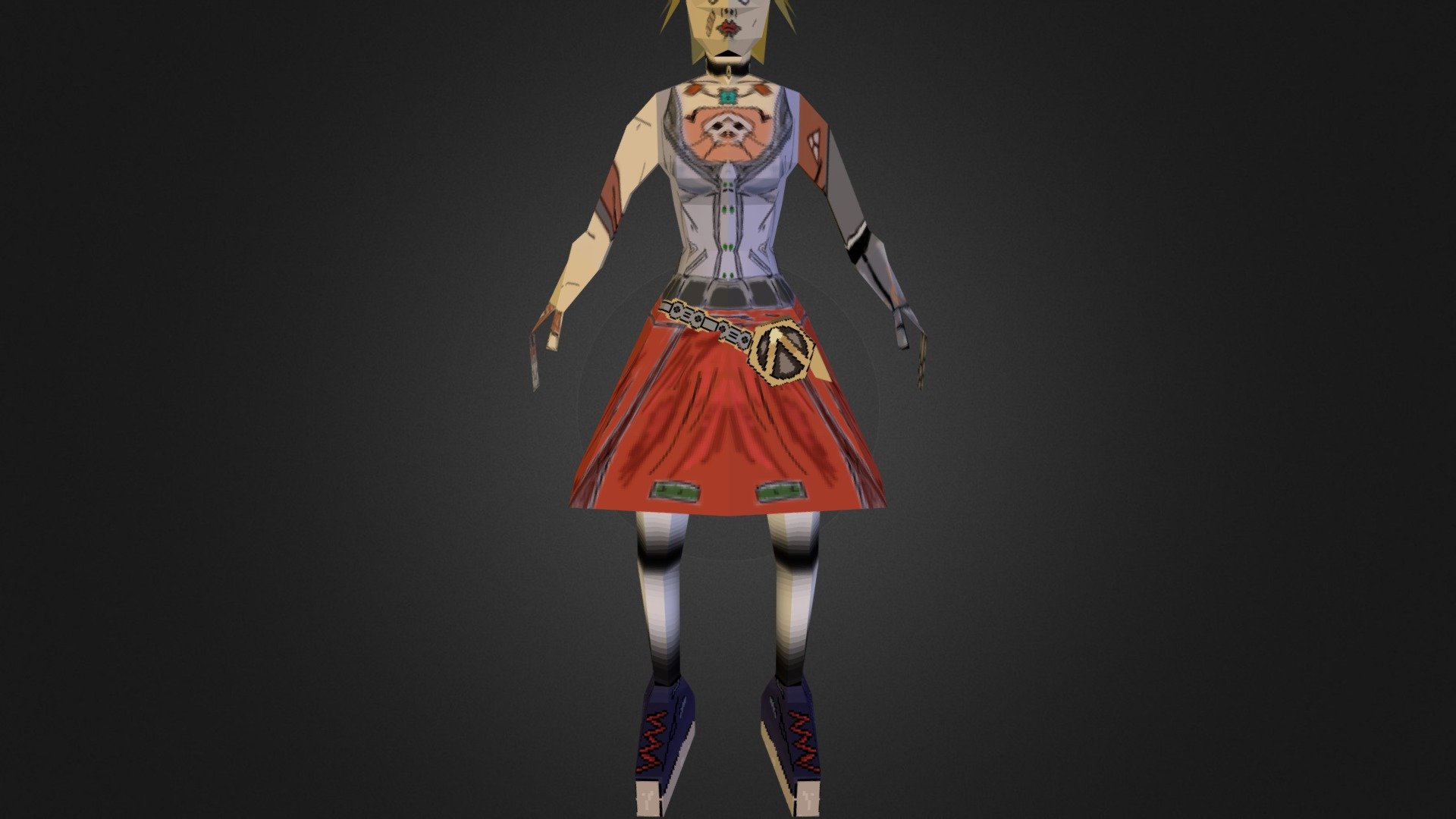 Gaige re-textured - 3D model by rhys.lawson [9a118dc] - Sketchfab