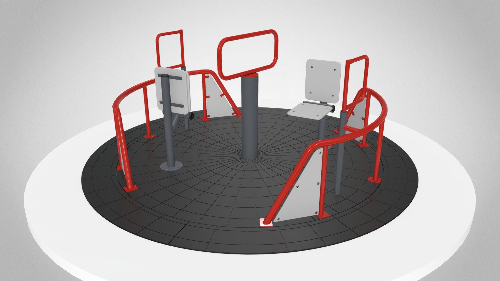 Inclusive roundabout - Download Free 3D model by termagroup [9a12079 ...