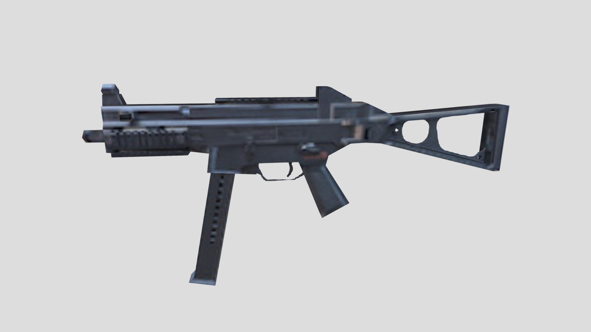 Low poly UMP - 3D model by mr munkee (@mr_munkee) [9a12141] - Sketchfab