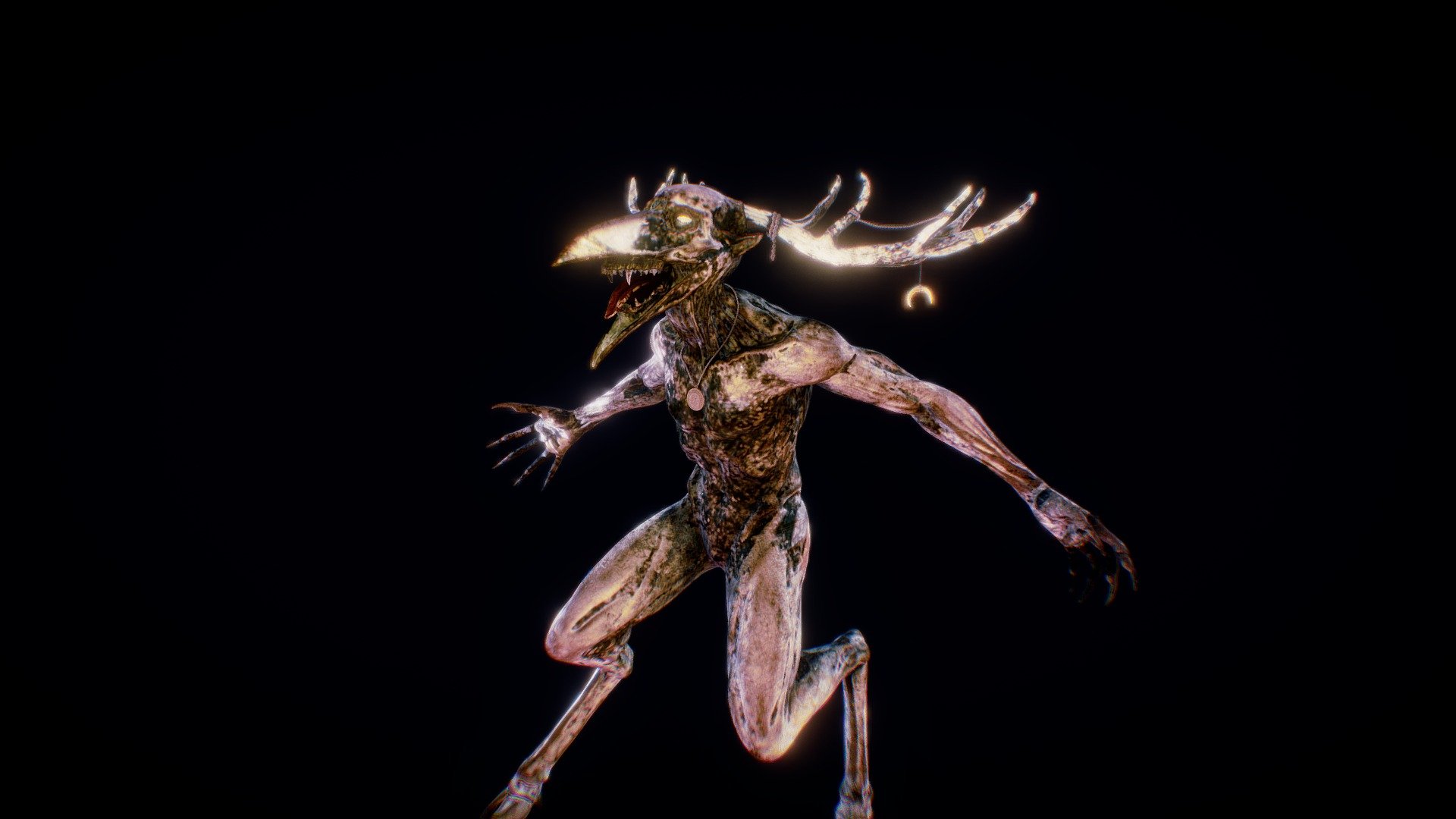 Wendigo 03 - 3D model by Diego Fernando Mejía (@dmejia41) [9a166c4 ...