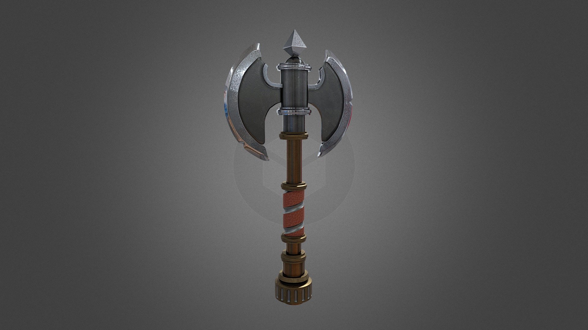 Battle Axe - Download Free 3D model by Night Owl Design ...
