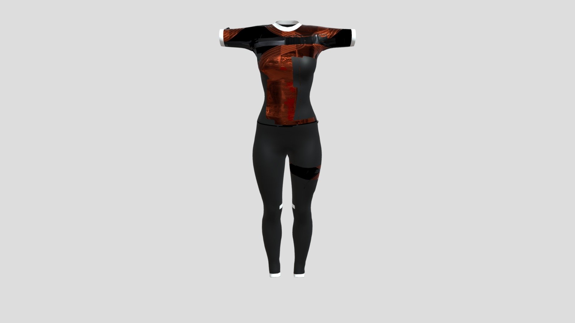 Body Suit- Outfit - 3D model by Malbeasy [9a16bf7] - Sketchfab
