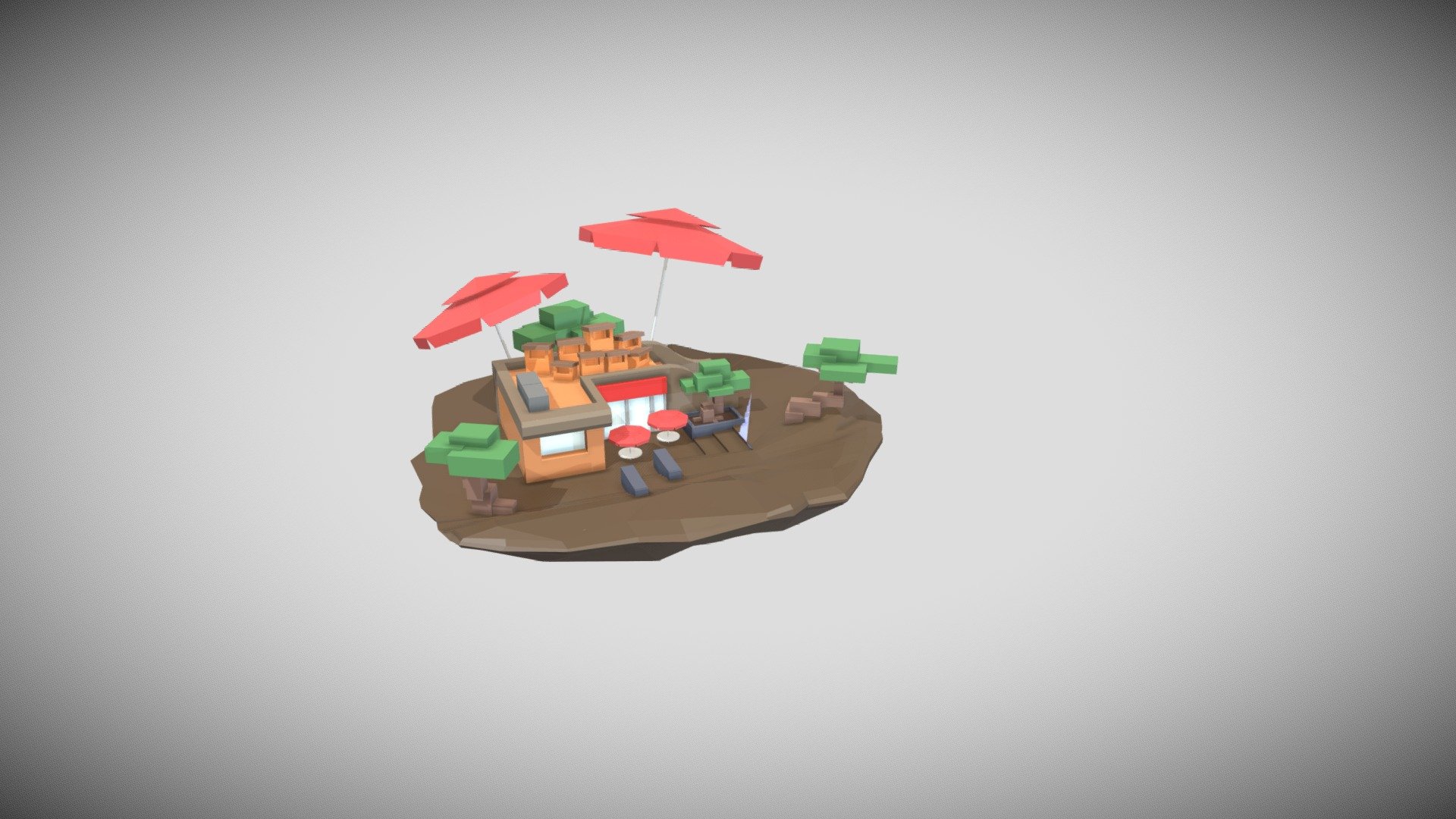 110863015 Island - 3D model by ruirui_1022 [9a17c40] - Sketchfab