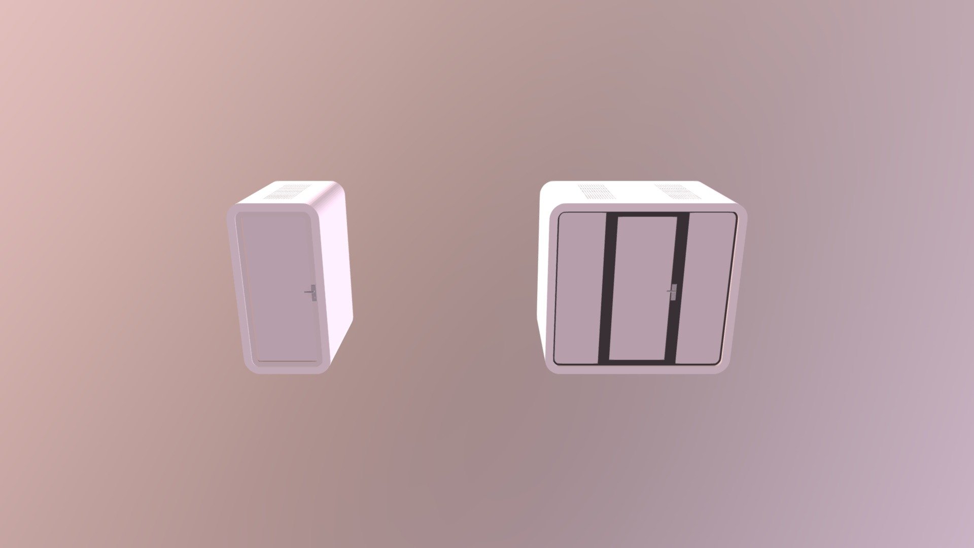 Soundbooth FBX - 3D model by Keytechlabs [9a1863b] - Sketchfab