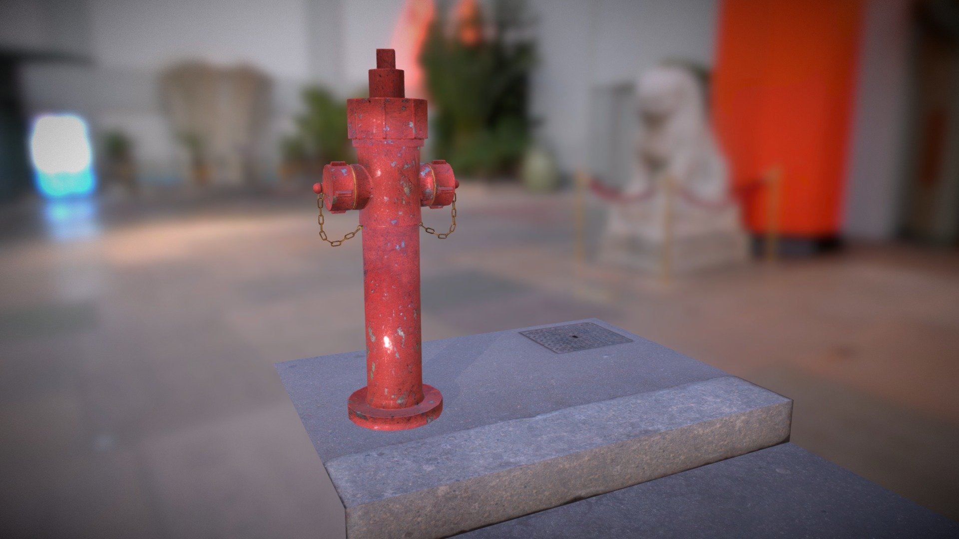 Hydrant Low Poly - 3D model by Riccardo Mazzi (@jena) [9a186d9] - Sketchfab