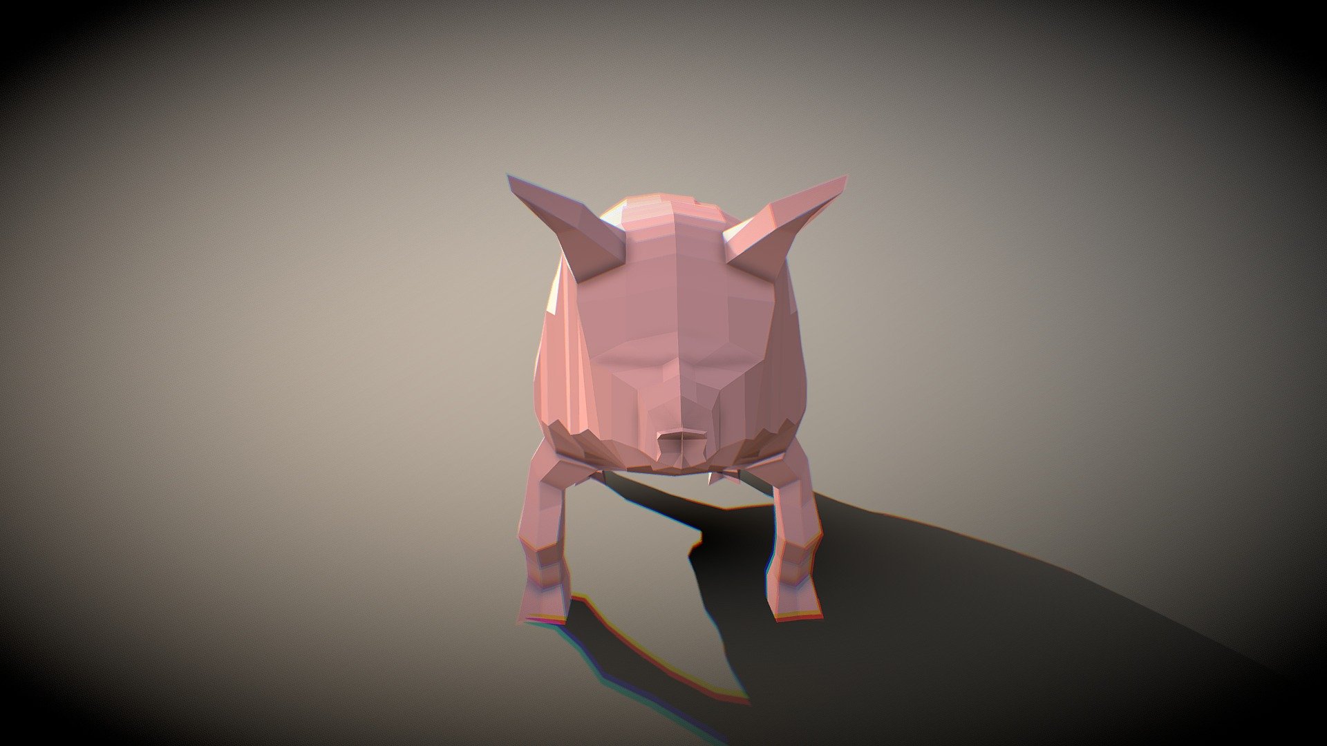 The pig - Download Free 3D model by hackerman_den [9a191b9] - Sketchfab
