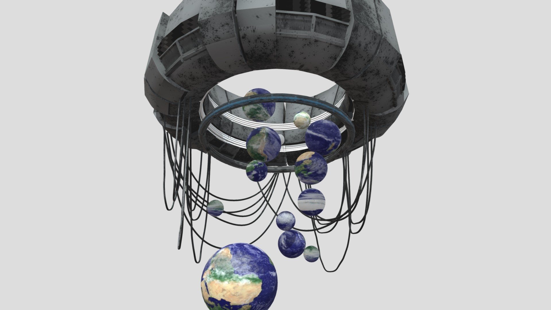 LowPoly 3D Future Earth - Download Free 3D model by vophiwork [9a1ab3c ...