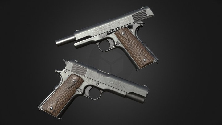 M1911 3D models - Sketchfab