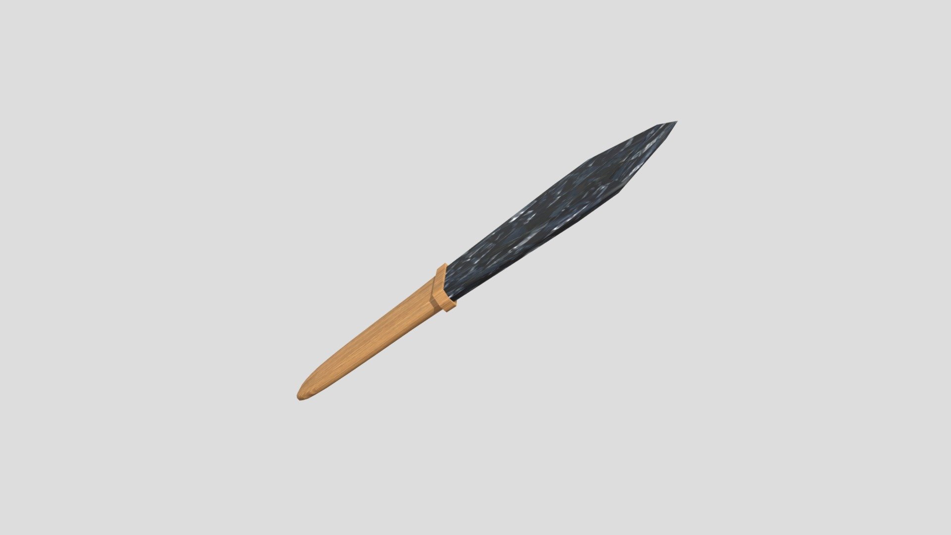 Obsidian Dagger - Download Free 3D model by jdlagle [9a1bfae] - Sketchfab