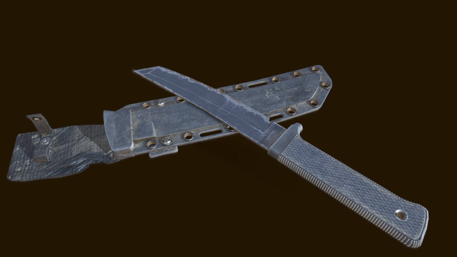 Cold Steel Knife - 3D model by Leshenko Denis (@leshenko) [9a1e009 ...