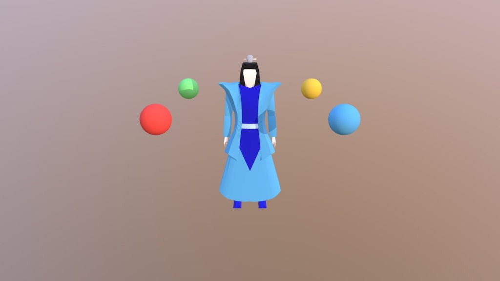 Wizard - 3D model by zhiwei.wang [9a1eee6] - Sketchfab