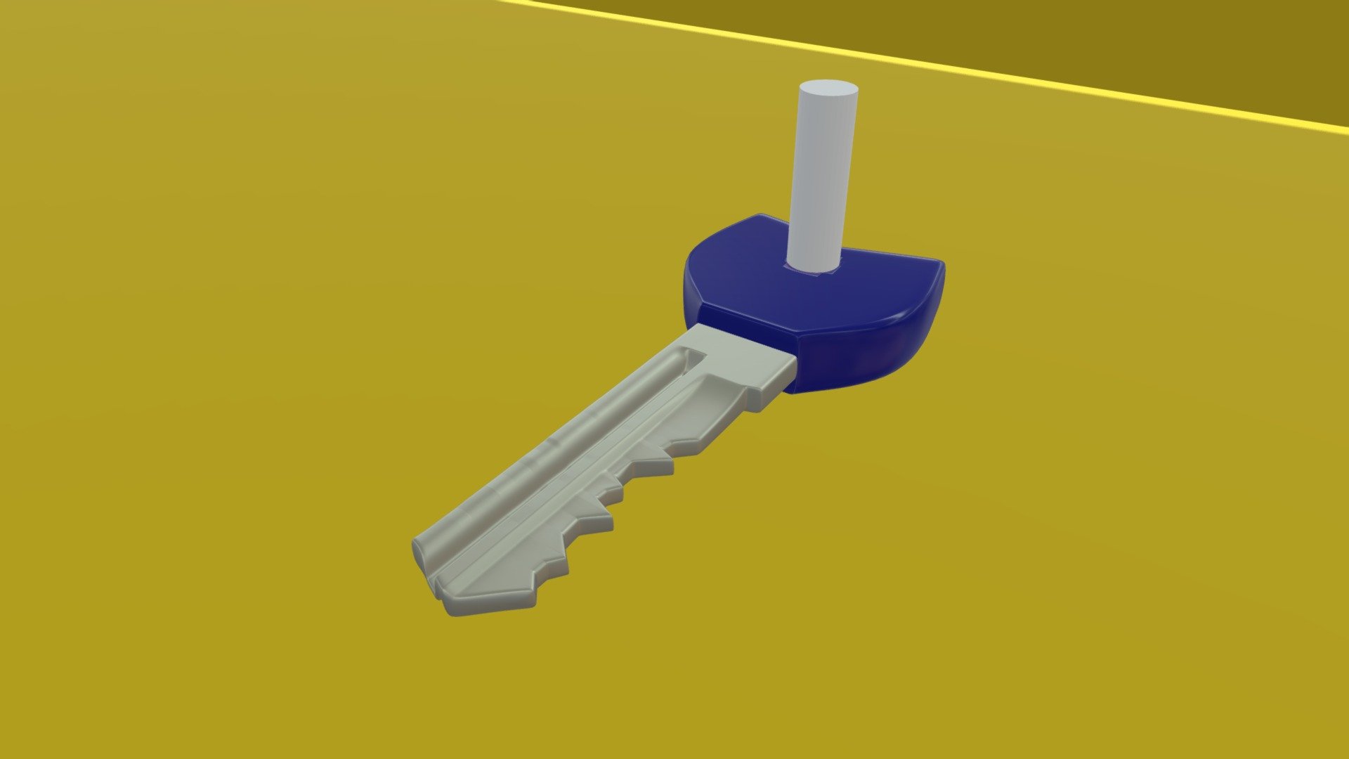 House Key - Download Free 3D model by Colby.Gee [9a1efcc] - Sketchfab