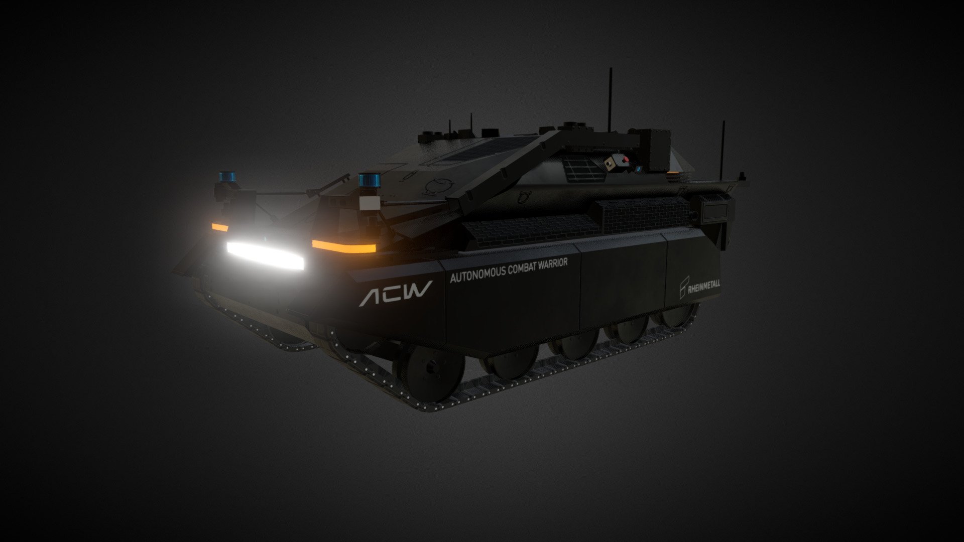 Wiesel ACW - 3D model by Conor O'Kane (@conorokane) [9a22712] - Sketchfab