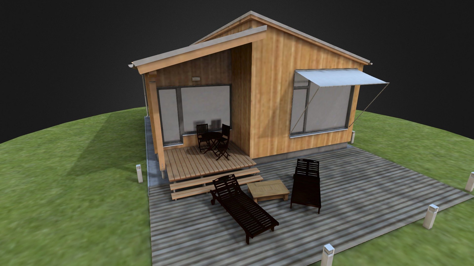 karbac_chata_3 - 3D model by prodejdveri.cz [9a22ec8] - Sketchfab
