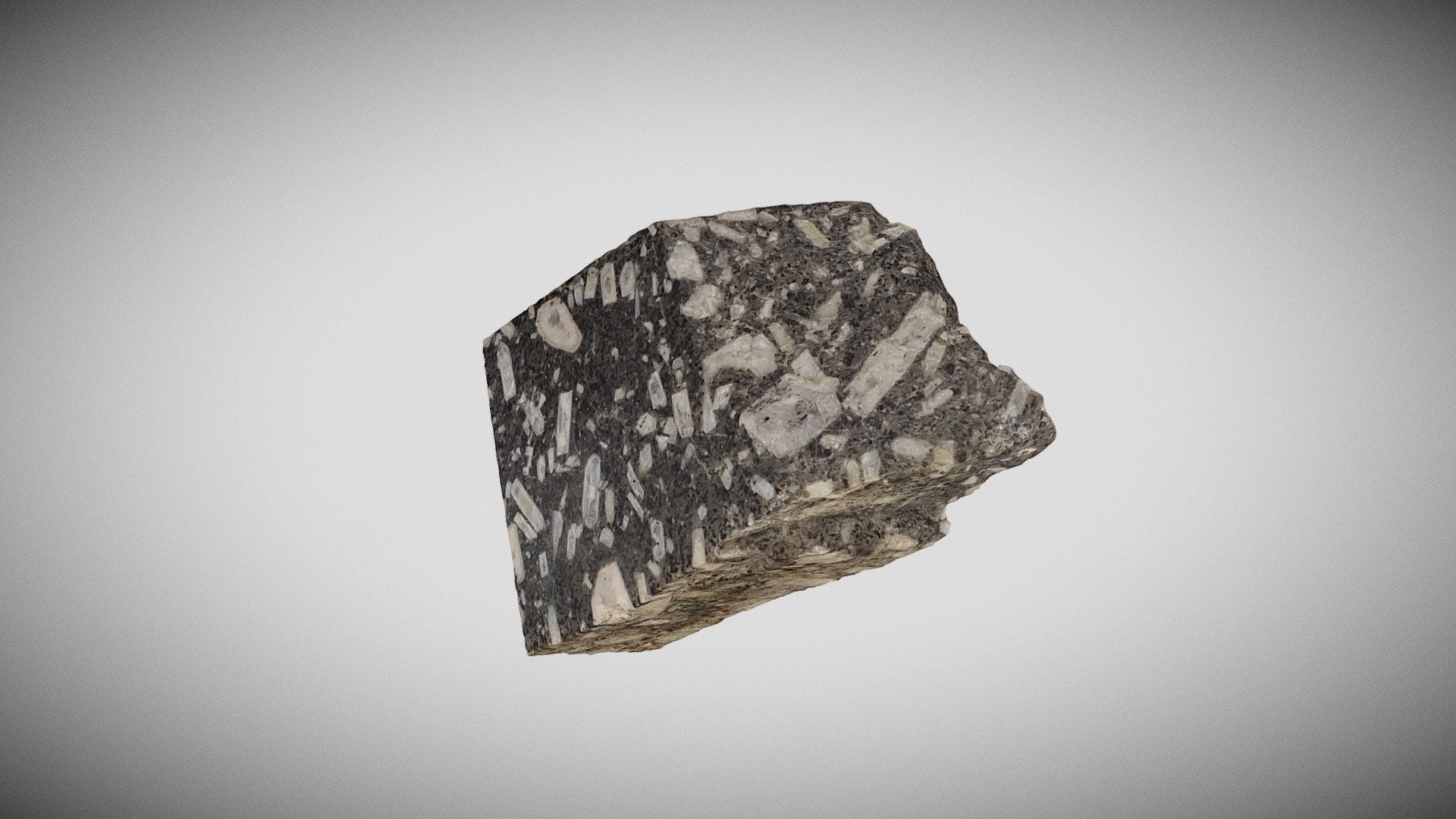 Porphyritic basalt - Download Free 3D model by Carraig Nua Geoscience ...