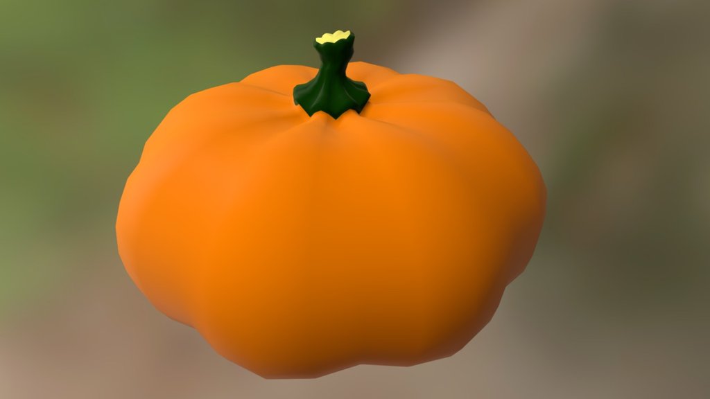Pumpkin | Blender - 3D model by Donald Jory Jr. (@donjory) [9a24c2f ...