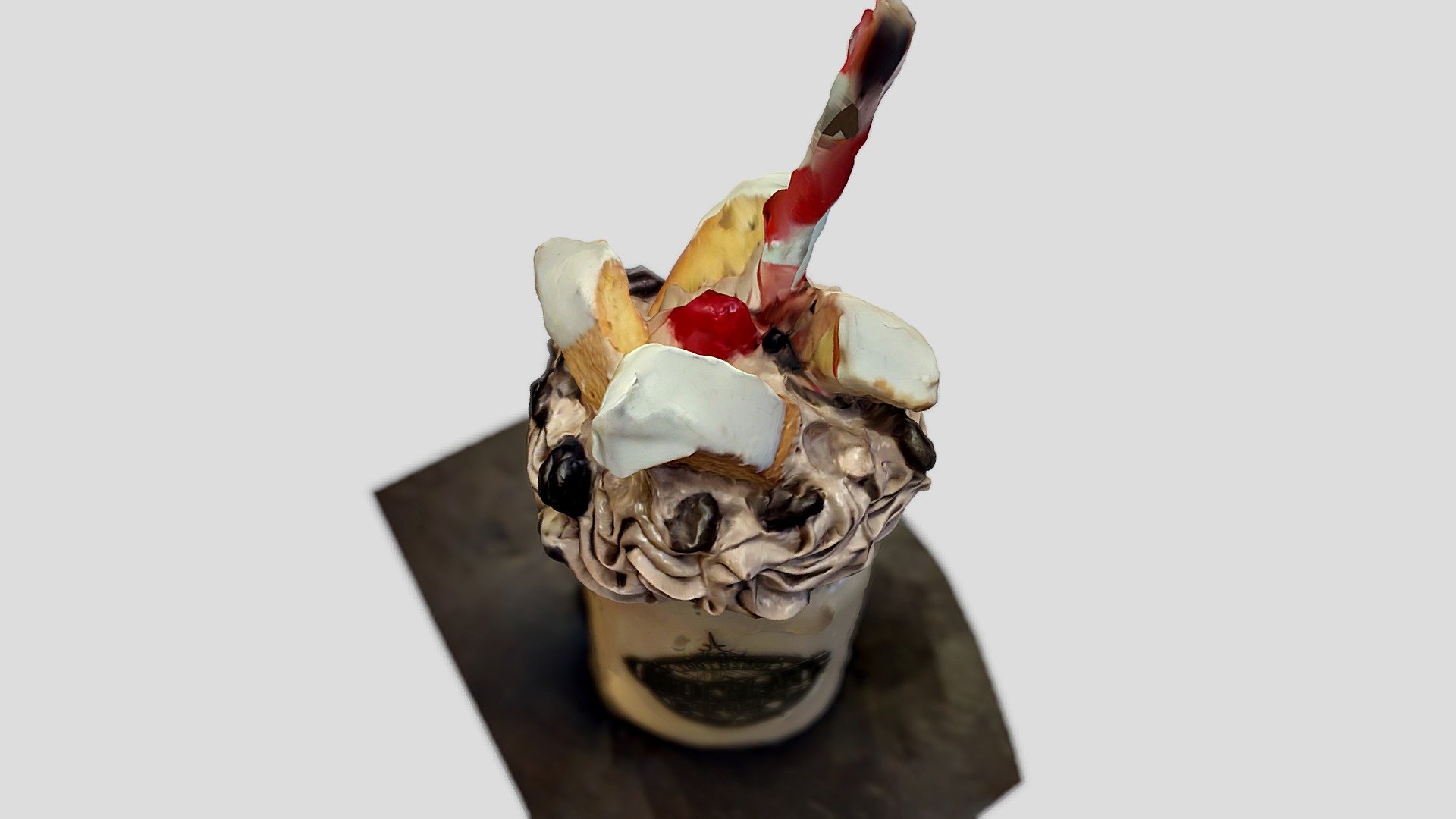 Milkshake - 3D model by stevencmutter [9a25a58] - Sketchfab