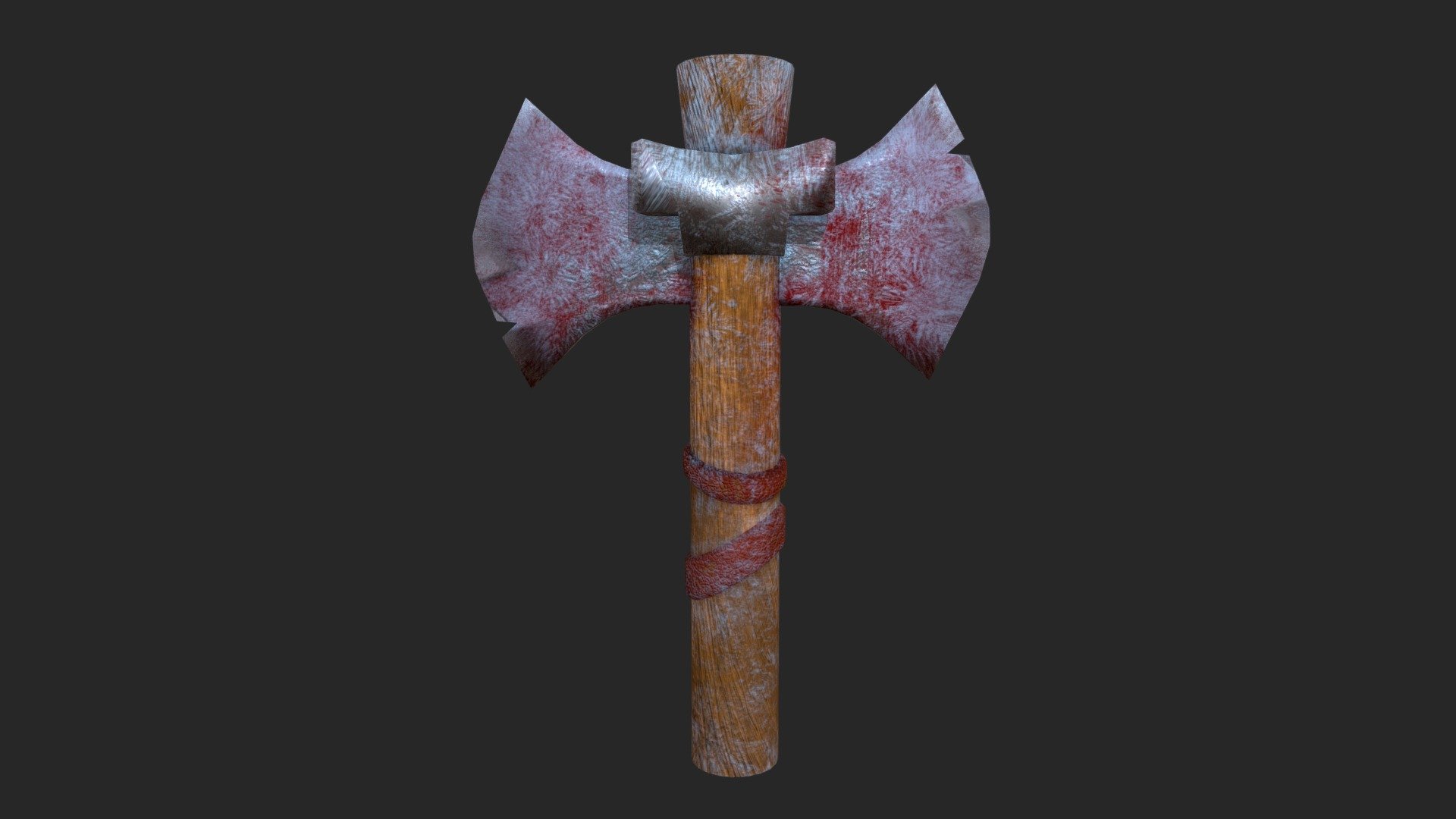 Frozen Axe Weapon Texturization - 3D model by Caio Filizola ...