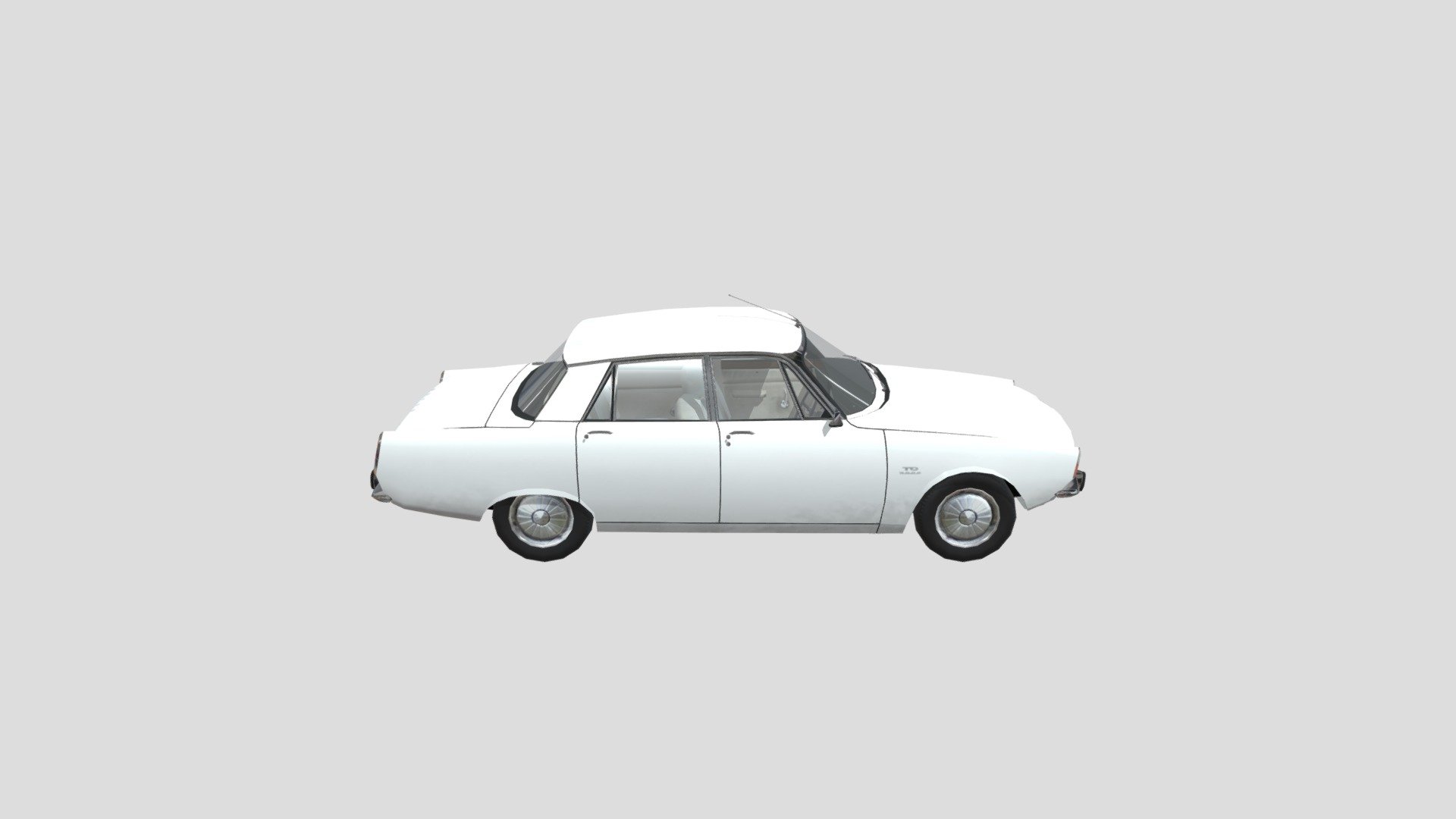 1967 Rover P6 2000tc Low Poly - 3D model by anhtuan.it257 [9a276dc ...