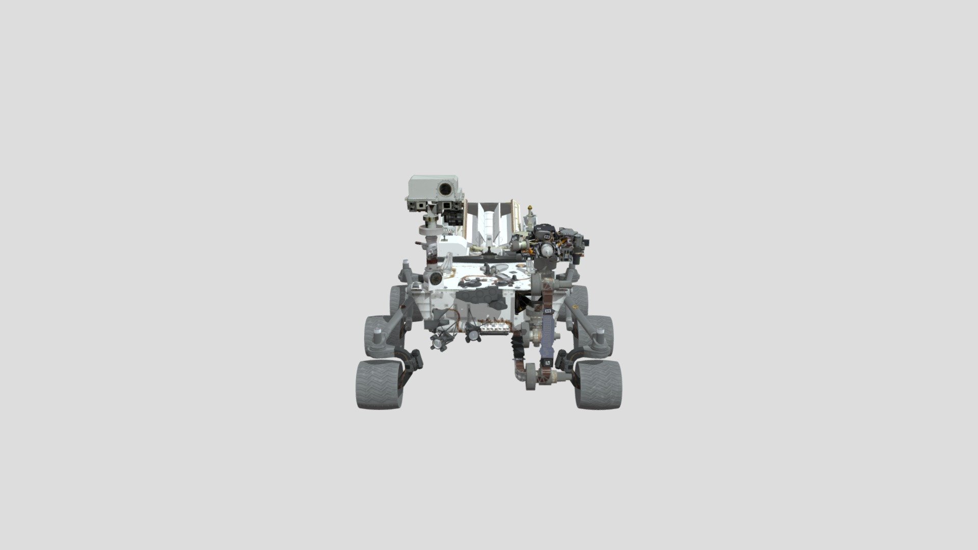 Mars Curiosity Rover - Download Free 3D model by johnalexandro [9a2810f ...