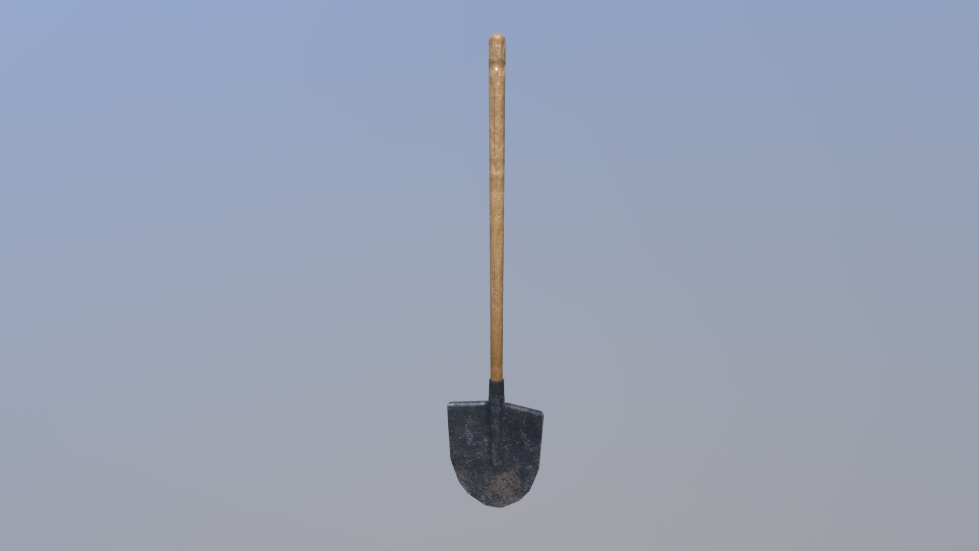 Shovel for games - 3D model by Daront123 [9a281c2] - Sketchfab