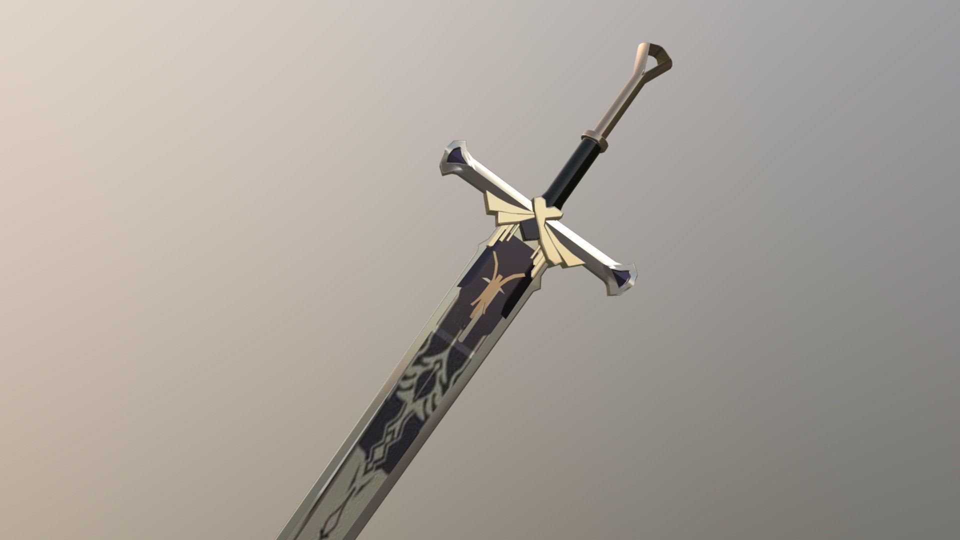 Favonius Greatsword - 3D model by wengxiang (@wen_xiang) [9a2a359 ...