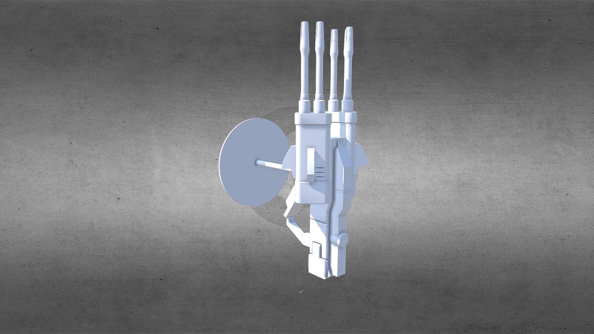 KMLL Gun Original Model4 - 3D model by KMLL3D [9a2aa4e] - Sketchfab