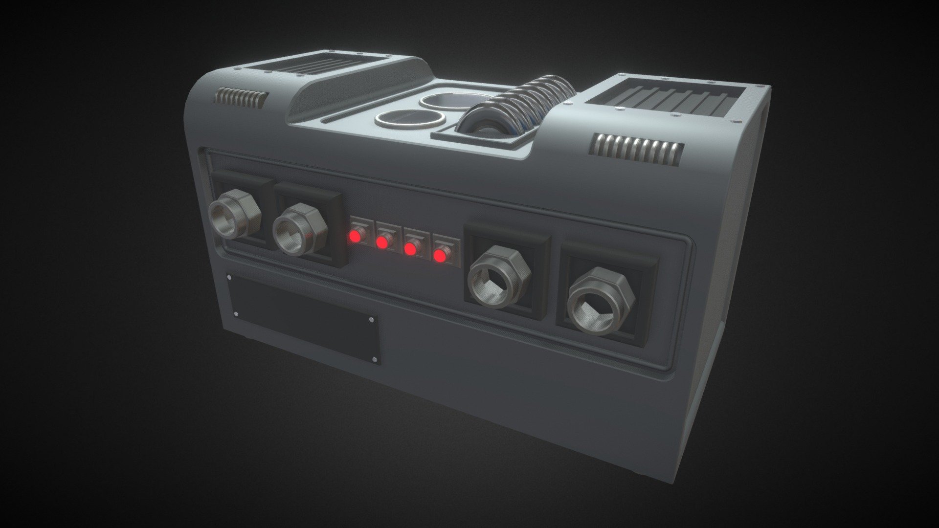 Portable steampunk generator - Download Free 3D model by rustbucket ...