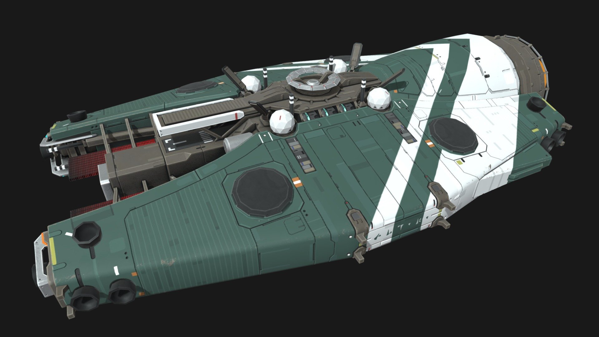PT-27 Spacewalker (Facelift) - 3D model by Gwyvern [9a2bbce] - Sketchfab