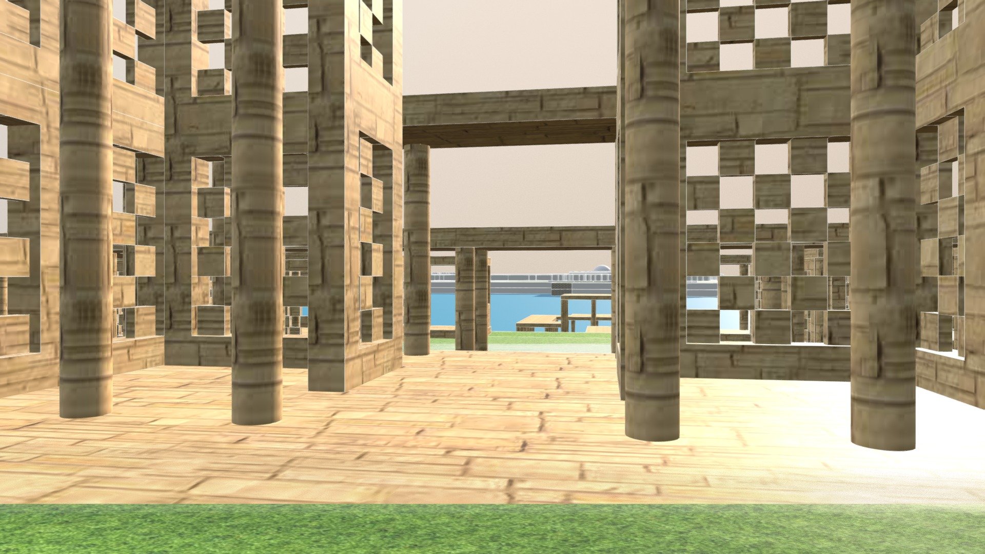 pillar model - 3D model by devanshishah [9a2bc37] - Sketchfab