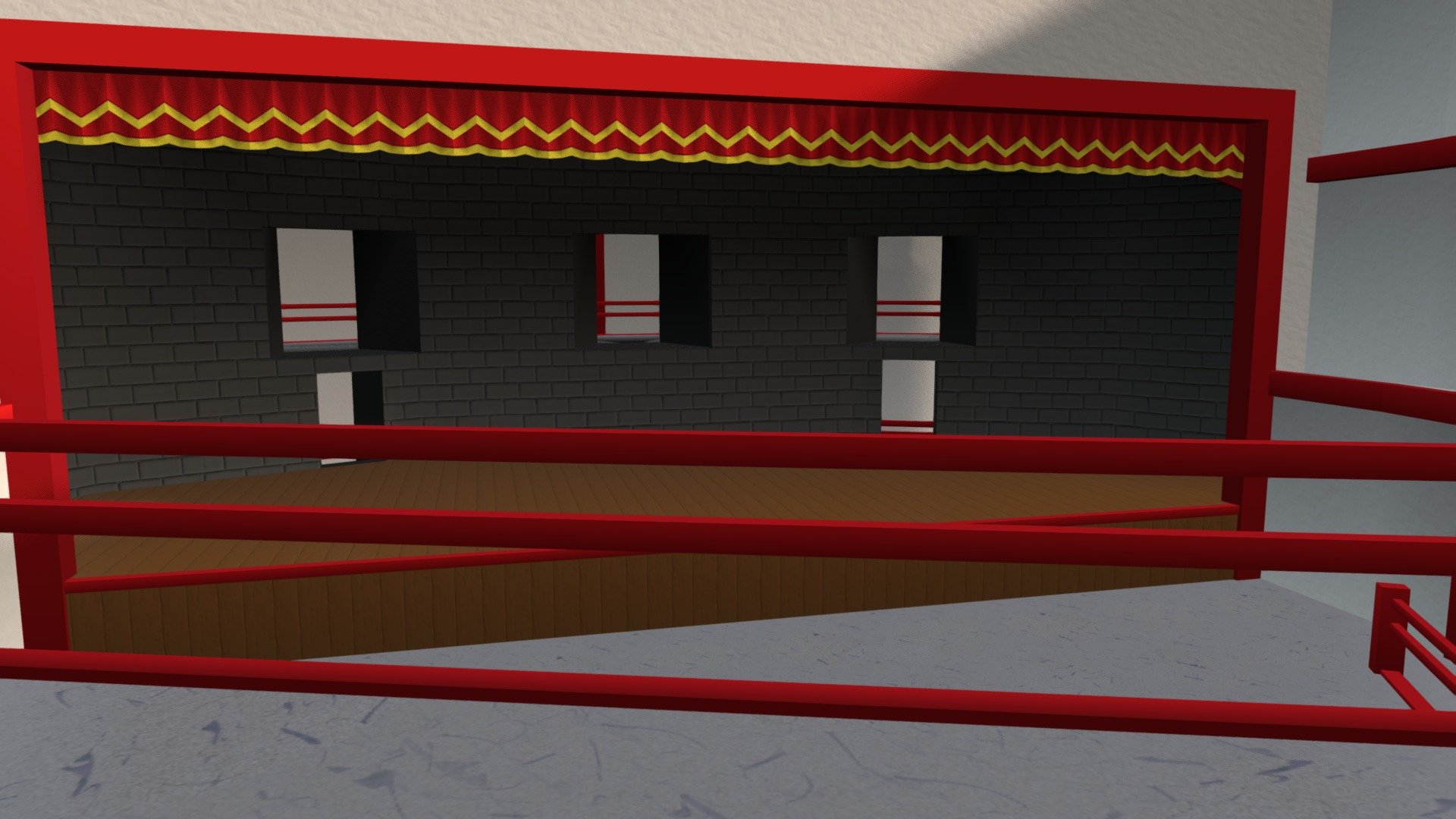 Empty Theatre Clubhouse - Download Free 3D model by daedaljs [9a2be5d ...
