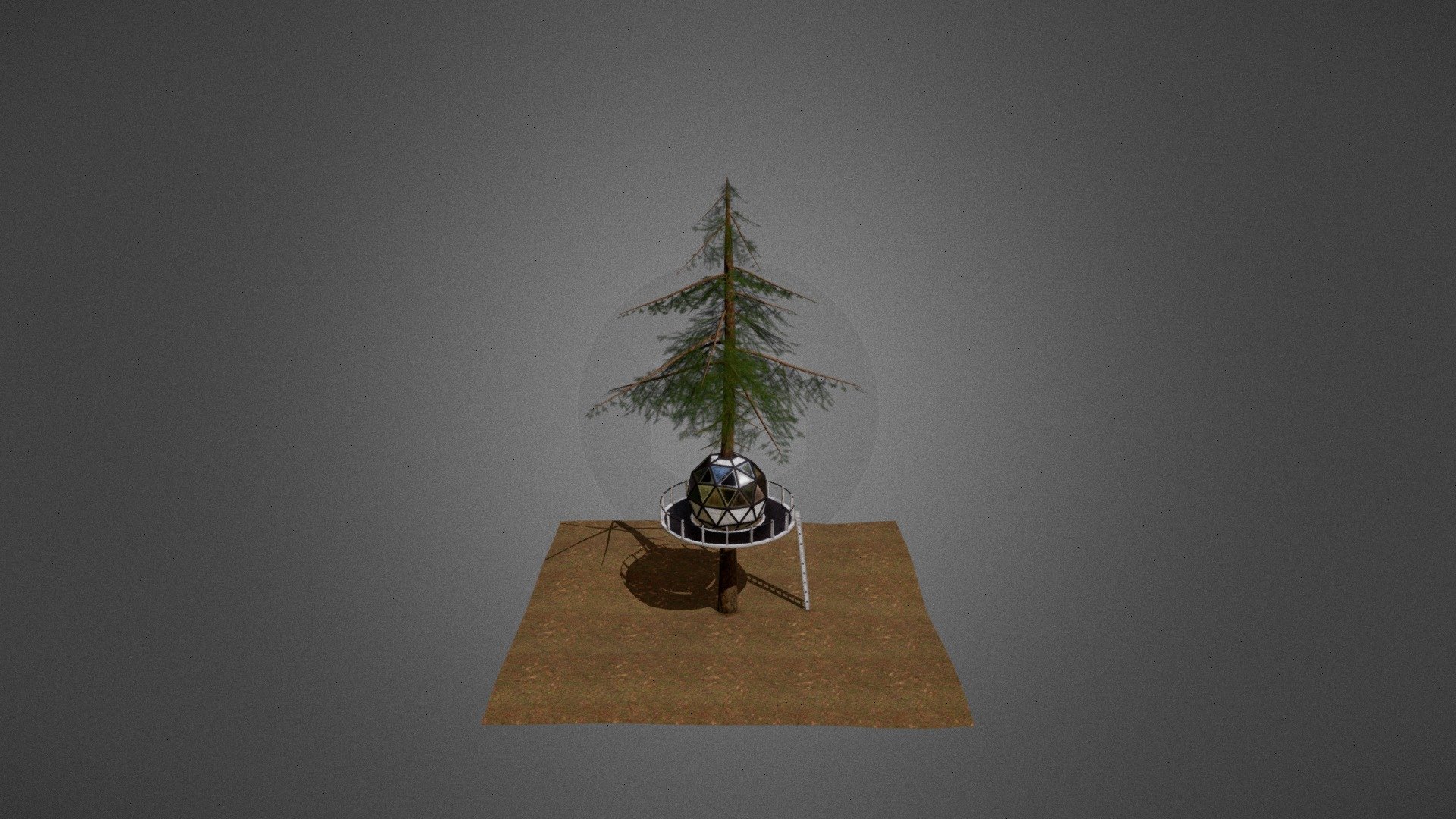 Treehouse - 3D model by KOUKA (@K0UKA) [9a2c8d5] - Sketchfab