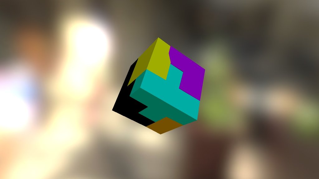 Assembly Of Puzzle Cube - 3D model by nhirsch8 [9a2cc85] - Sketchfab