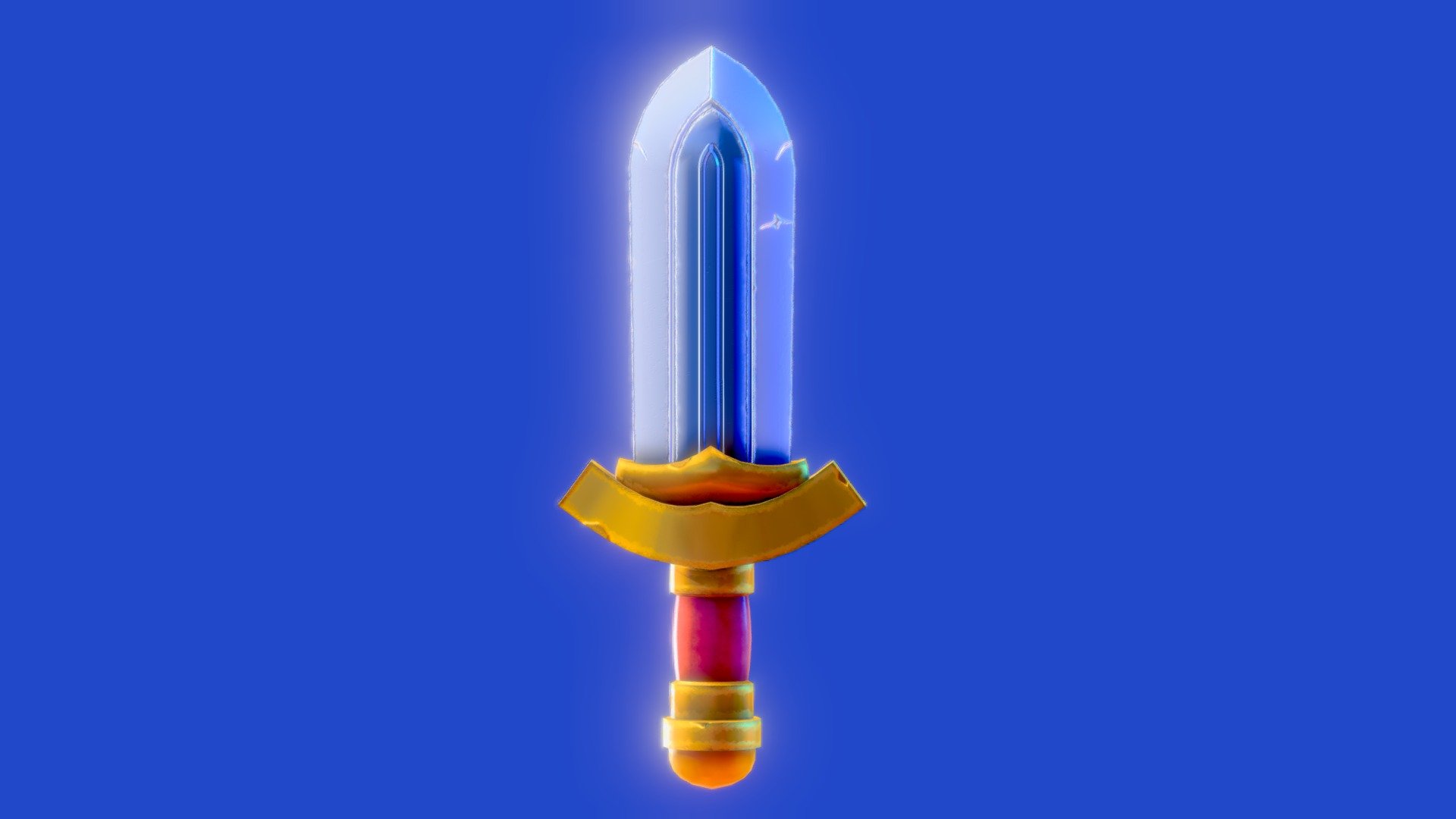 Low poly - Stylized Game Items - Sword - Buy Royalty Free 3D model by ...