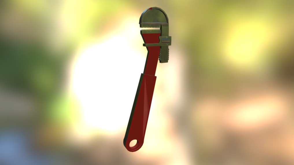 Wrench - 3D model by natesheart7 [9a30c09] - Sketchfab
