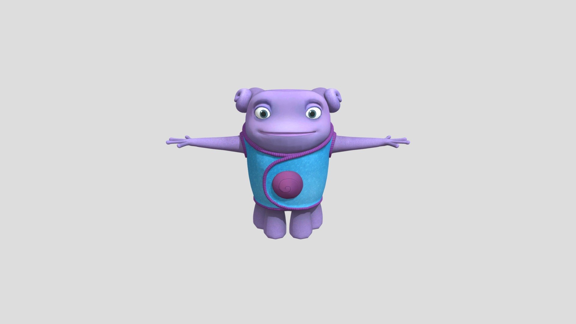 Oh - Home Boov Pop - Download Free 3D model by Guilherme Navarro ...