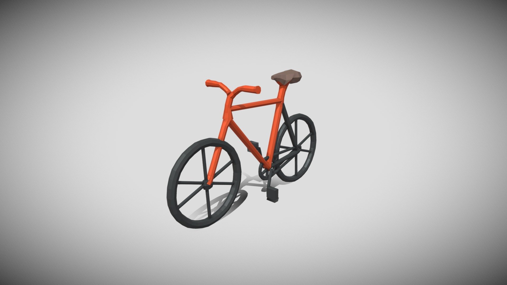 Low Poly Bicycle - Buy Royalty Free 3D model by AssetSource [9a32052 ...