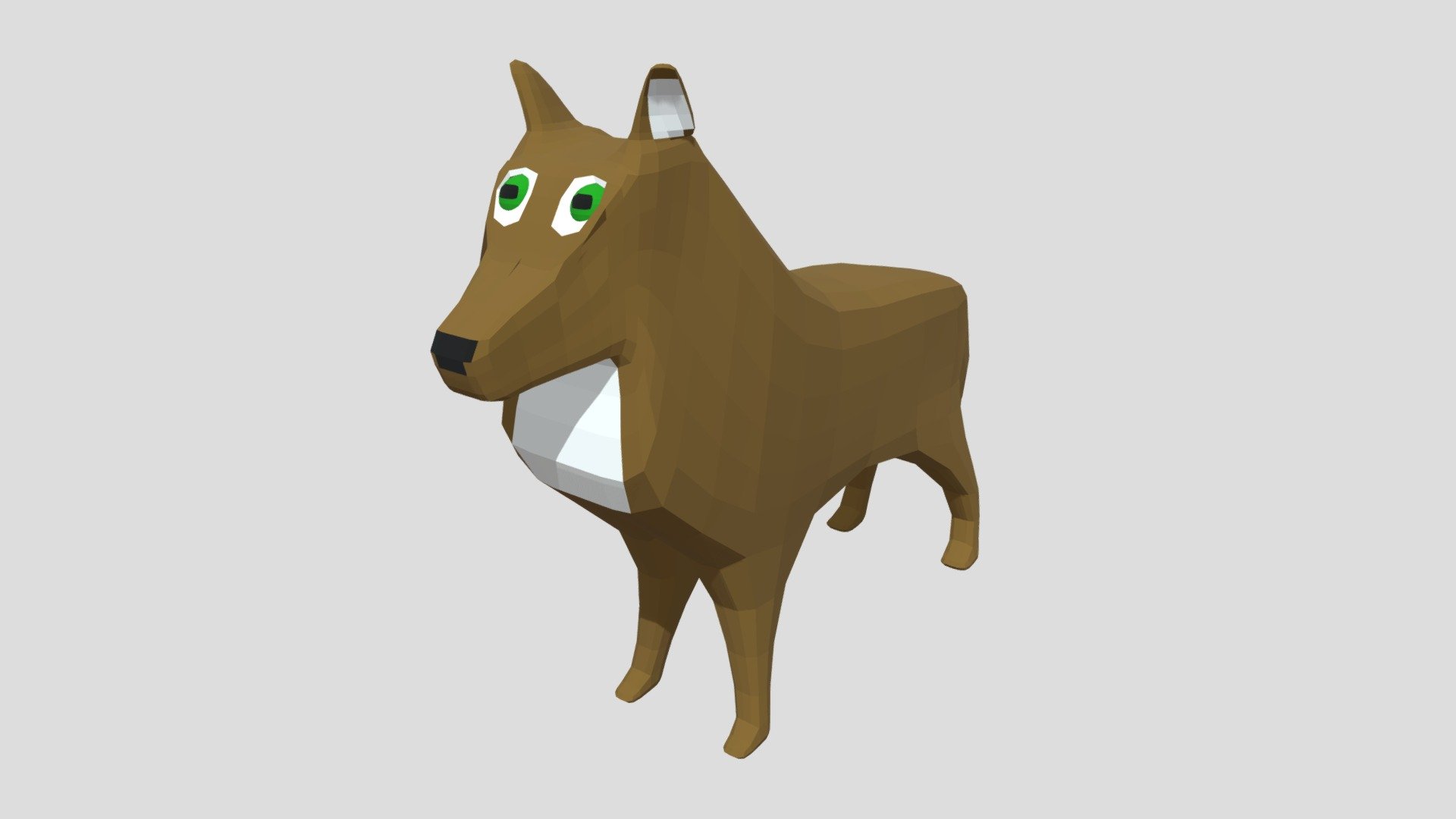 Dog - Download Free 3D model by Kenneth Ahmedov (@kennethahmedov ...