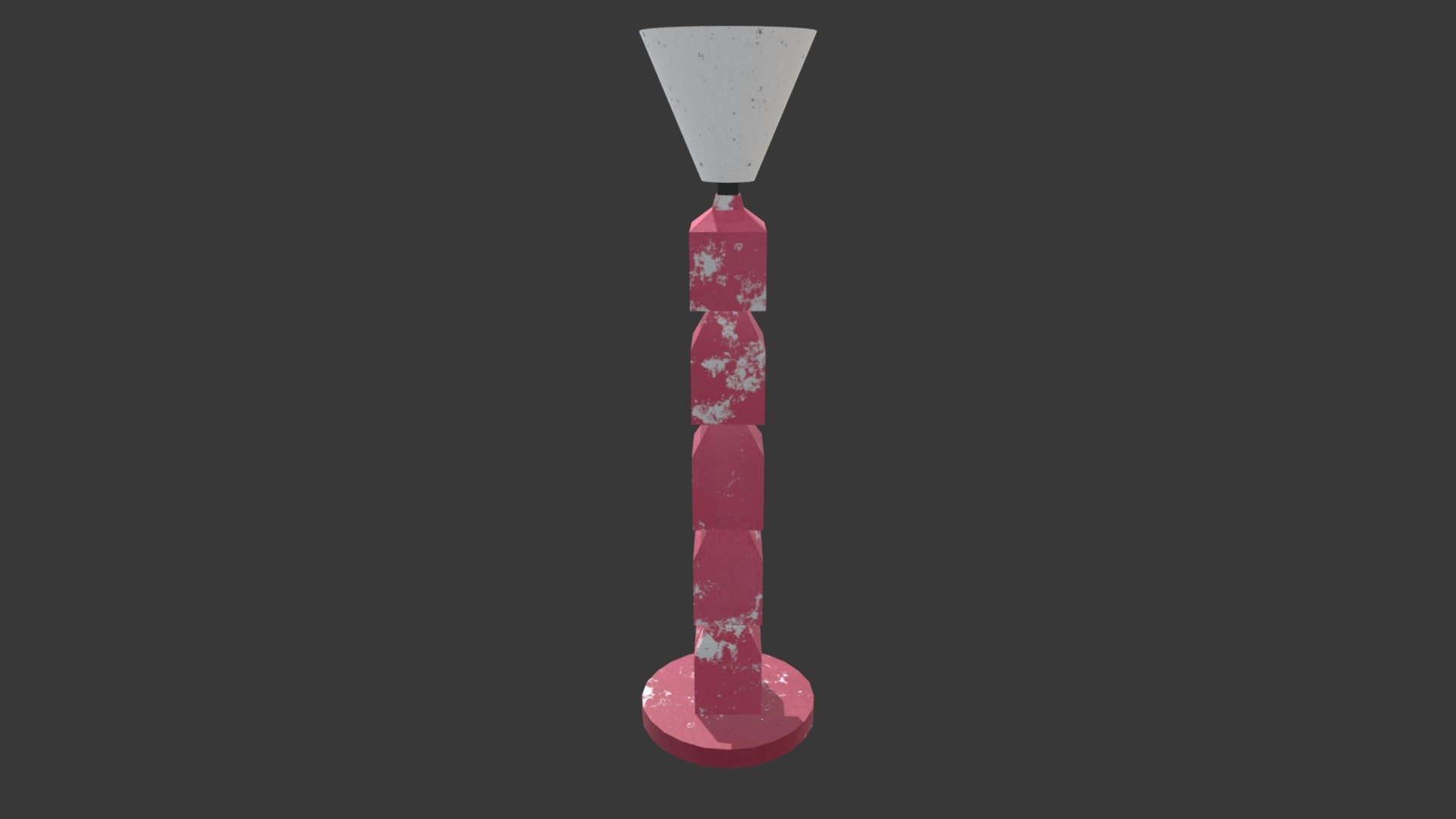 Textured Lamp - 3D model by AaronDStudent [9a324e2] - Sketchfab