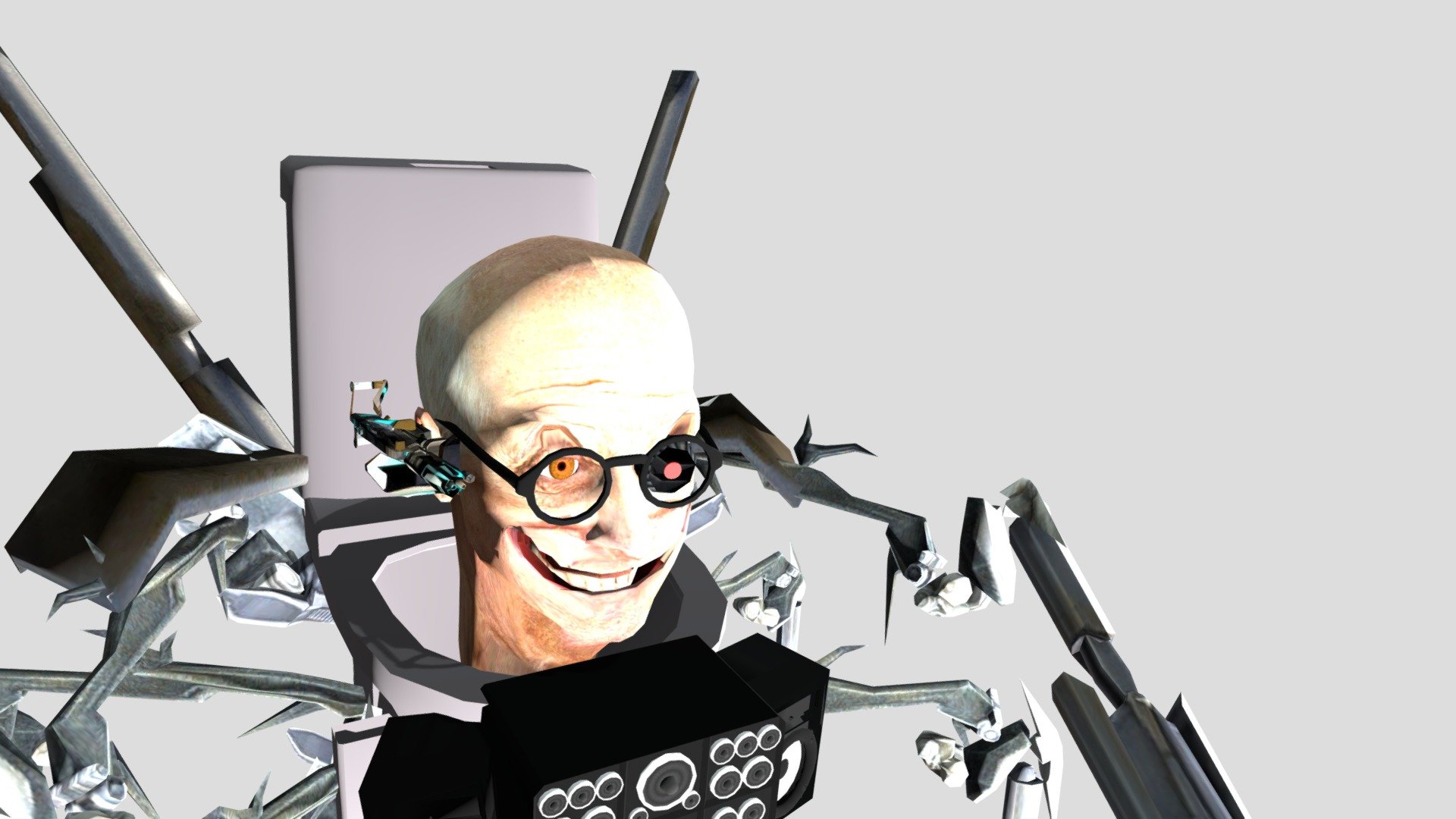 Skibidi Scientist model - Download Free 3D model by MaxWellYT [9a32bc2 ...
